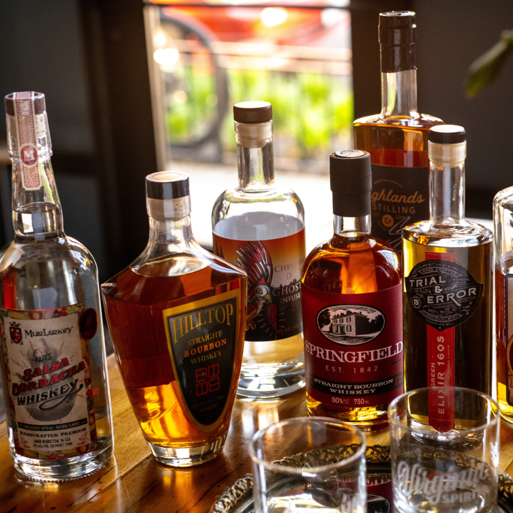 Virginia Spirits | Whiskey, Bourbon, Gin, and Moonshine