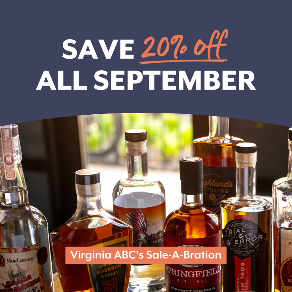 Choose Virginia-Made Spirits this September | Virginia Spirits