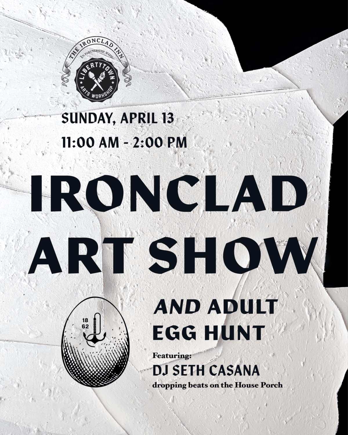 Ironclad Art Show & Adult Egg Hunt | Virginia Spirits