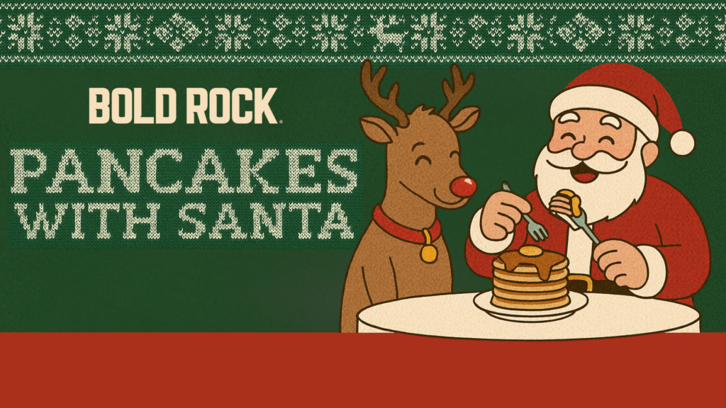 Pancakes With Santa at Bold Rock Nellysford